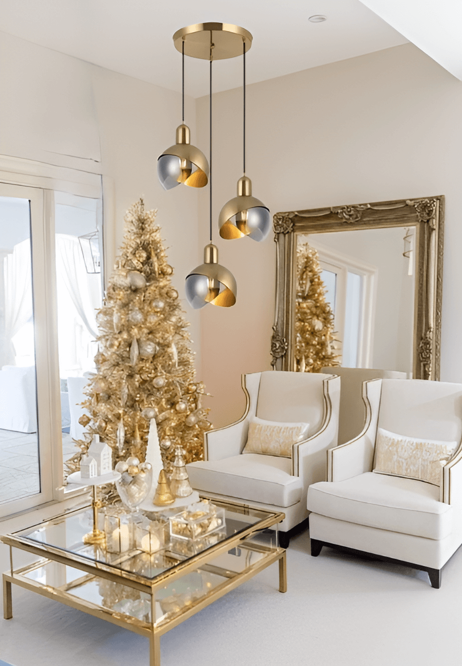 Visilica metal staklo 3xe27 8839 - Ferolight